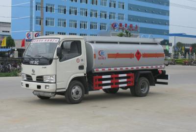 China Dongfeng 5000L Oil Dispensing Tankers Truck 5cbm Fuel Refueling Bowser Oil Tanker Truck for sale
