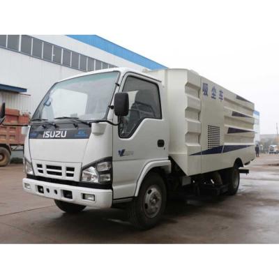 China ISUZU 6cbm Road Sweeper Truck , Coalmine Street Cleaning Truck Without Brushes for sale