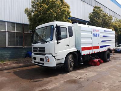 China Dongfeng 8 Ton 11.5cbm Sanitation Road Sweeping Vehicle Street Cleaning Vacuum Truck for sale