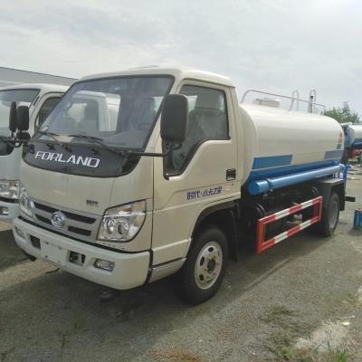 China Forland 3~5ton High Pressure Water Cannon Water Sprinkler Truck Street Cleaning Watering Cart Tank Tank for sale