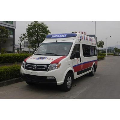 China Dongfeng Factory Pricelong Wheelbase Middle Roof Euro4 Emergency Ambulance Car for Sale for sale