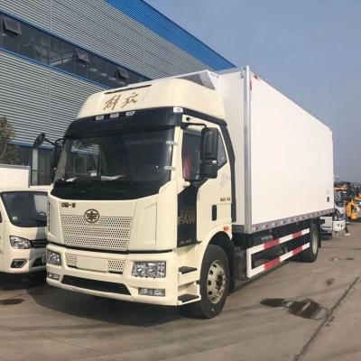 China 15mt 15ton Food Refrigerator Truck 4X2 Refrigerated Vehicle For Fresh Food for sale