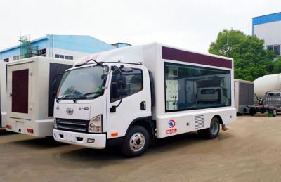 China EHY Small Outdoor Advertising Truck, Mobile Advertising Truck with P8 P10 LED Screen for sale