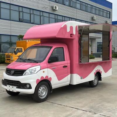 China Business Mobile Trailer Food Truck , Hot Dog Food Truck For Ice Cream / Coffee for sale
