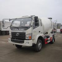 Quality FOTON 4X2 Cement Concrete Mixer Truck 10m3 Loading Capacity for sale