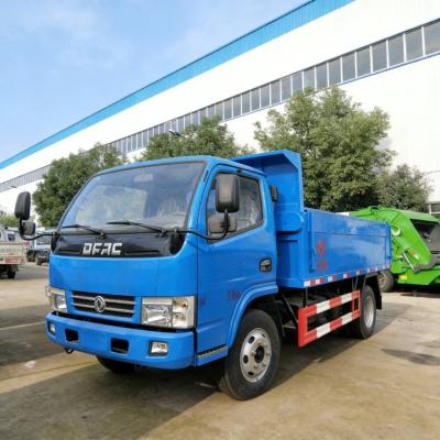 China 5ton 120HP Sealed Dump Truck For Waste Transport for sale