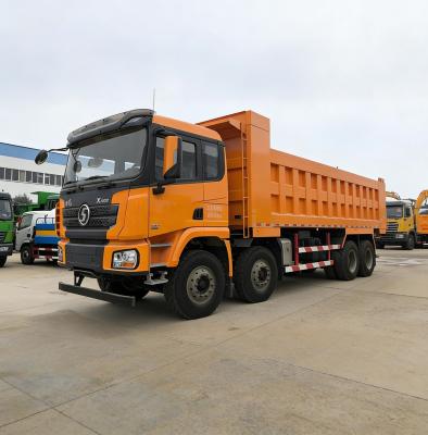 China Factory Price Shacman Tipper Truck X3000 12-Wheel Hyva Oil Cylinder Dumper Body 40t 50t Dump Truck for sale