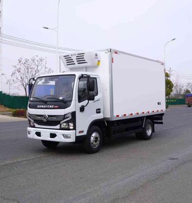 China Dongfeng 4*2 Drive Refrigerator Truck 4ton 5ton 6ton Diesel Fuel for sale