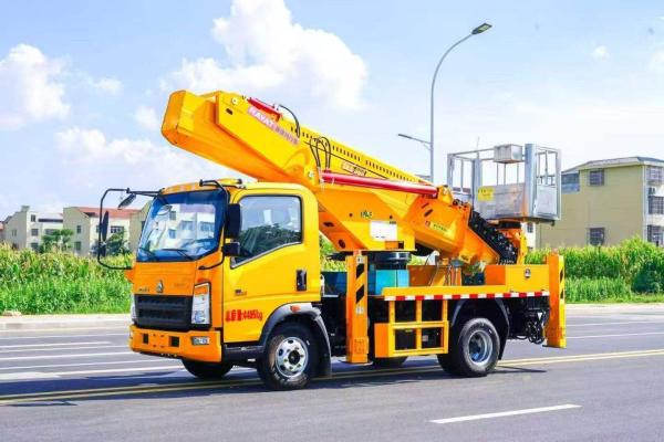 Quality HOWO Aerial Work Vehicle 36m 40m 45m 50m Aerial Working Platform Trucks for sale
