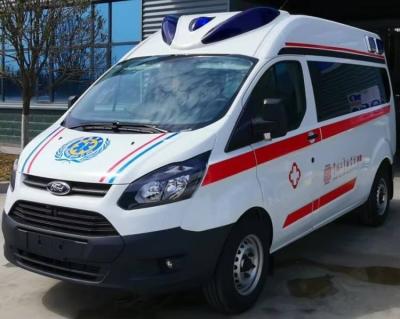 China High Proof Ford V348 Patient Transport Ambulance Car Rescue Ambulance for sale