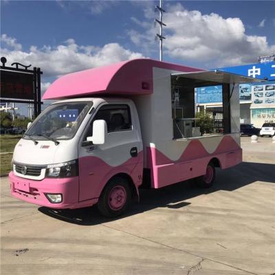 China Energy Saving Stainless Steel Food Truck 4X2 4X4 6X4 6X6 Mobile Cooking Truck for sale