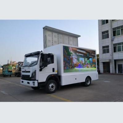China HOWO LED Screen Advertising Truck Mobile TV Show Truck Hot Sale for sale
