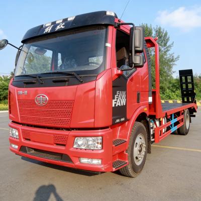 China Customized 4x2 Excavator Loader , Flatbed Cargo Transport Truck for sale