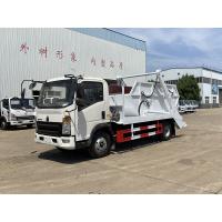 Quality 5m3 Swing arm garbage truck 4X2 HOWO Suitable for construction sites / municipal for sale