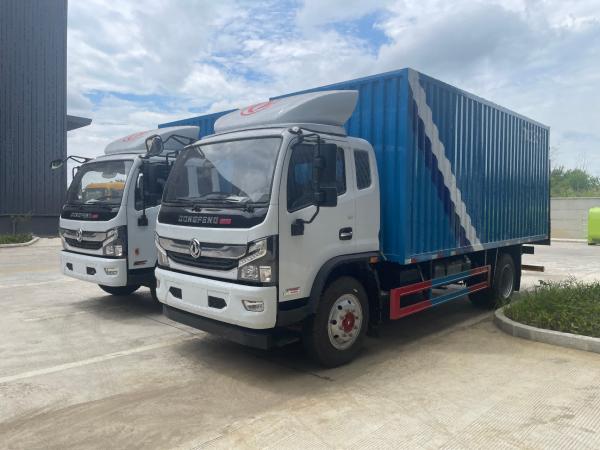 Quality DONGFENG  160HP Box Truck Van Cargo Truck Light Duty Mini Lorry Truck for sale