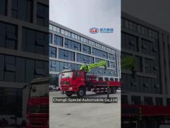 china construction machine 2ton 3ton 3.2ton sinotruk truck mounted crane