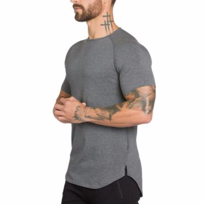 Cina Magliette su ordinazione della palestra di Logo Casual Plain Cotton Mens per forma fisica in vendita