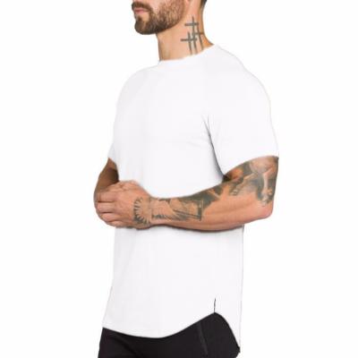 Cina Magliette su ordinazione della palestra di Logo Casual Plain Cotton Mens per forma fisica in vendita