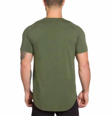 Cina Magliette su ordinazione della palestra di Logo Casual Plain Cotton Mens per forma fisica in vendita