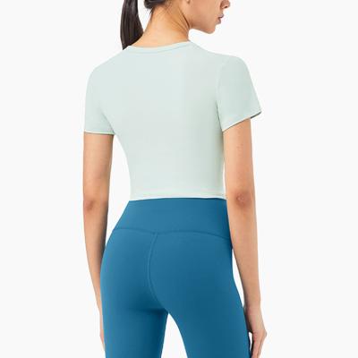 中国 無地速い乾燥したポリエステル スパンデックスの女性の試しの穀物の上 販売のため