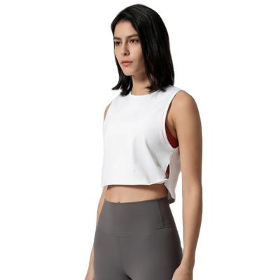 中国 発汗させたWickingの針金とじの女性の袖なしのタンク トップ 販売のため