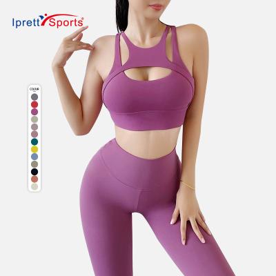 Cina ODM dell'OEM posteriore del reggiseno di yoga dell'incrocio di nylon sexy di Spandx per le donne in vendita