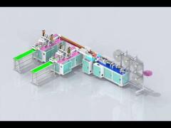 HRF Automatic non woven mask machine5