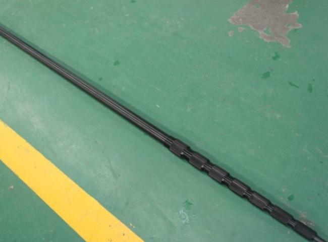 Light Weight Custom Carbon Fiber Telescopic Pole / rod / pipe 10 meters