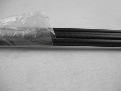 China Telescopic Pole use Twill Matte Carbon Fiber Tubing for sale