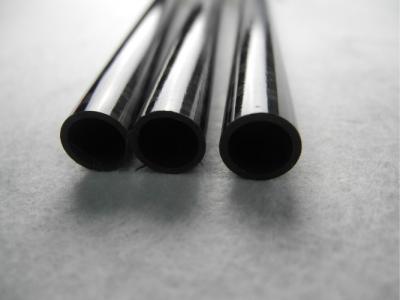 China Round Twill Glossy Carbon Fiber Tube / Piping use in Telescopic Pole for sale