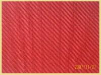 China Placa compuesta/el cubrir de tela cruzada de la fibra de carbono roja de la armadura 3K usado en espacio aéreo/infante de marina en venta