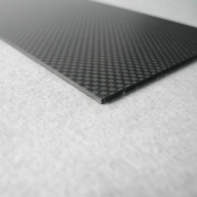 Cina uso standard lucido completo della videocamera della pianura 3K della piastrina della fibra del carbonio dei CF 2.0Thk in vendita