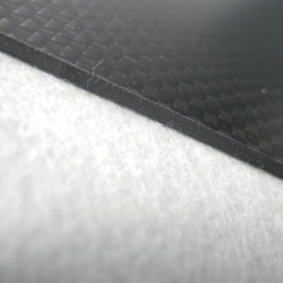 Cina I CF pieni dello strato 2.5Thk del pannello della fibra del carbonio placcano norma opaca/lucida normale di 3K in vendita
