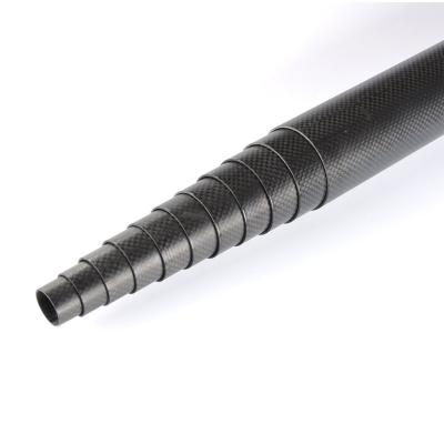 China Locking System Carbon Fiber Telescopic Pole ​Inspection Corrosion Resistance for sale