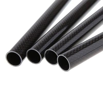 China Comprimento do tubo 3K 100cm da fibra do CFRP Matte Glossy Weave Composite Carbon à venda