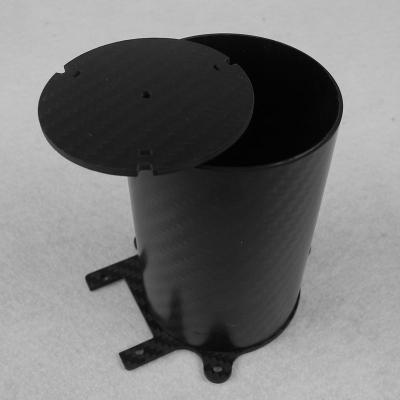 China Resistência térmica lisa do teste padrão da tubulação alta da fibra do carbono do módulo à venda