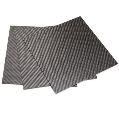 China 100% Twill 3K glattes CNC-Kohlenstoff-Faser-Blatt-Hochdruckwiderstand zu verkaufen