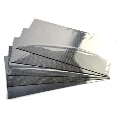 중국 퍼포레이티드 능직 광택이 나는 탄소 섬유 강화 플라스틱 플레이트 탄소 섬유 시트 판매용