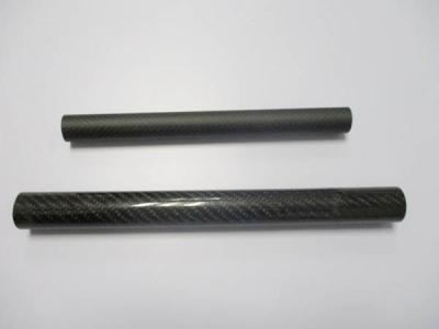 중국 100% 3K 탄소 섬유는 전자기 특성 반대 노화를 관을 답니다 판매용