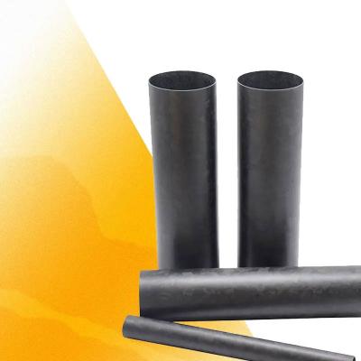 China 100% 3K Koolstofvezel Ronde Buizen Hoge Modulus Lichtgewicht Te koop