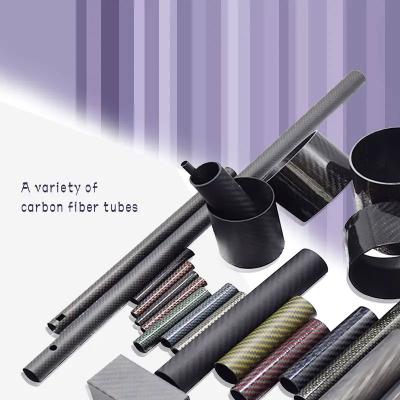 China Koolstofvezelbuis met hoge hardheid, matte afwerking, lage thermische uitzetting Te koop
