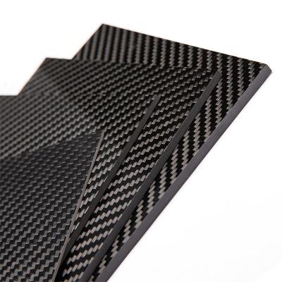 Cina Flat Matte Glossy 3K Carbon Fiber Sheet Materiale composito ad alta resistenza UV resistente in vendita