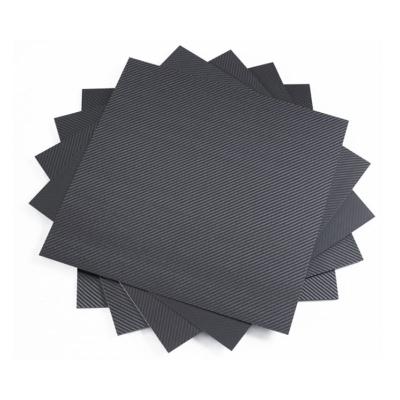 중국 가벼운 무게 100% 3K 탄소 섬유 패널 200x300mm (1mm ~ 5mm 두께) 판매용