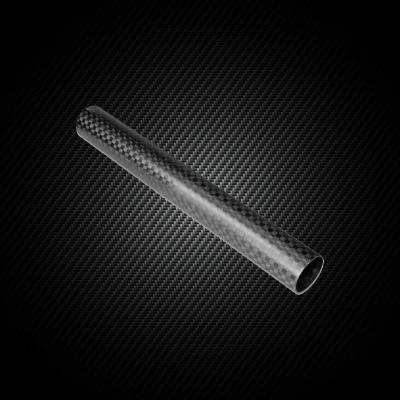 중국 뛰어난 강도, 내구성 3K 트윈 탄소 섬유 둥근 튜브 롤 랩 튜브 판매용