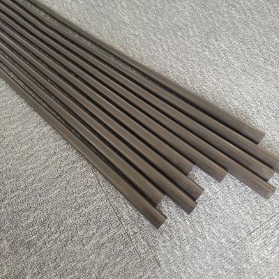 China Pultrusion Carbon Fiber Tube Ext. ∅ 25 Mm Int. ∅ 23 Mm 1 Mm Thickness 1000Mm Length for sale