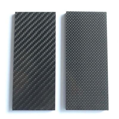 China Plain Glossy Matte Carbon Fiber Plate Sheet High Strength Carbon Board Lightweight Carbon Fiber Panel for sale