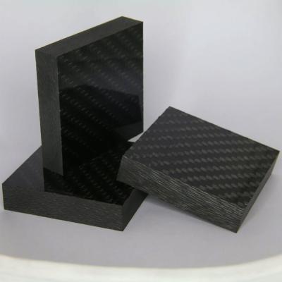 China 3K Matte / Glossy Carbon Sheets Twill / Plain Weave Carbon Fiber Plate Custom Carbon Fiber Composite Board for sale