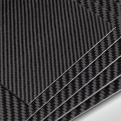 中国 10mm マット仕上げカーボンファイバープレート – 3K 平織り、高強度 & 軽量 販売のため
