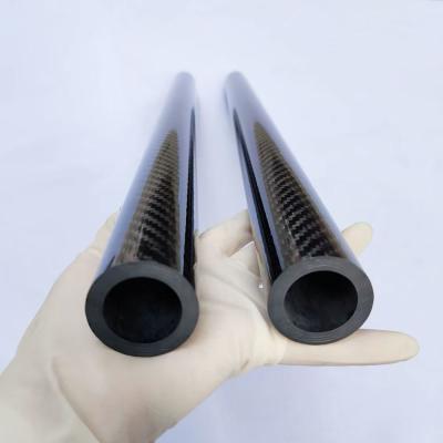 China Lightweight & Corrosion Resistant 3K Carbon Fiber Tube for Industrial Use for sale