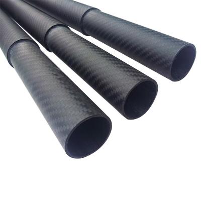 China Carbon Fiber Tube for Telescopic Pole (30mm, external Ø - 27mm, inner Ø) 1000mm for sale